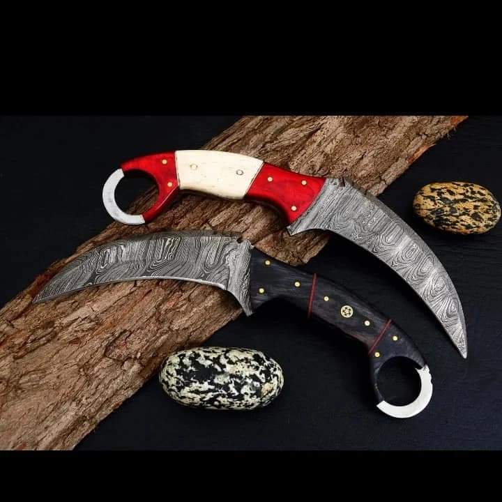 Damoxus Handmade Karambit Dagger pair - damoxus.com