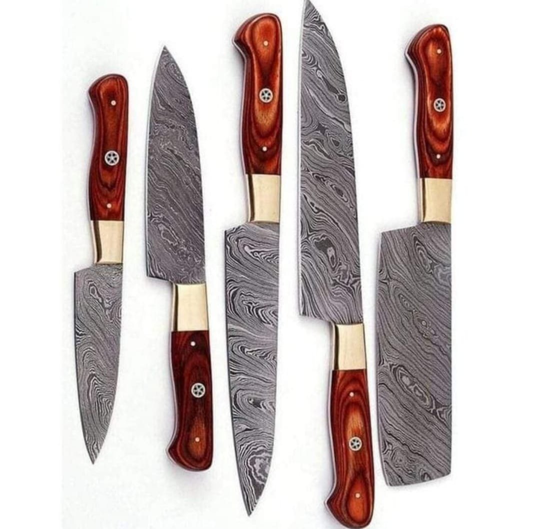 Damoxus Custom Handmade kitchen chef Knife set - damoxus.com
